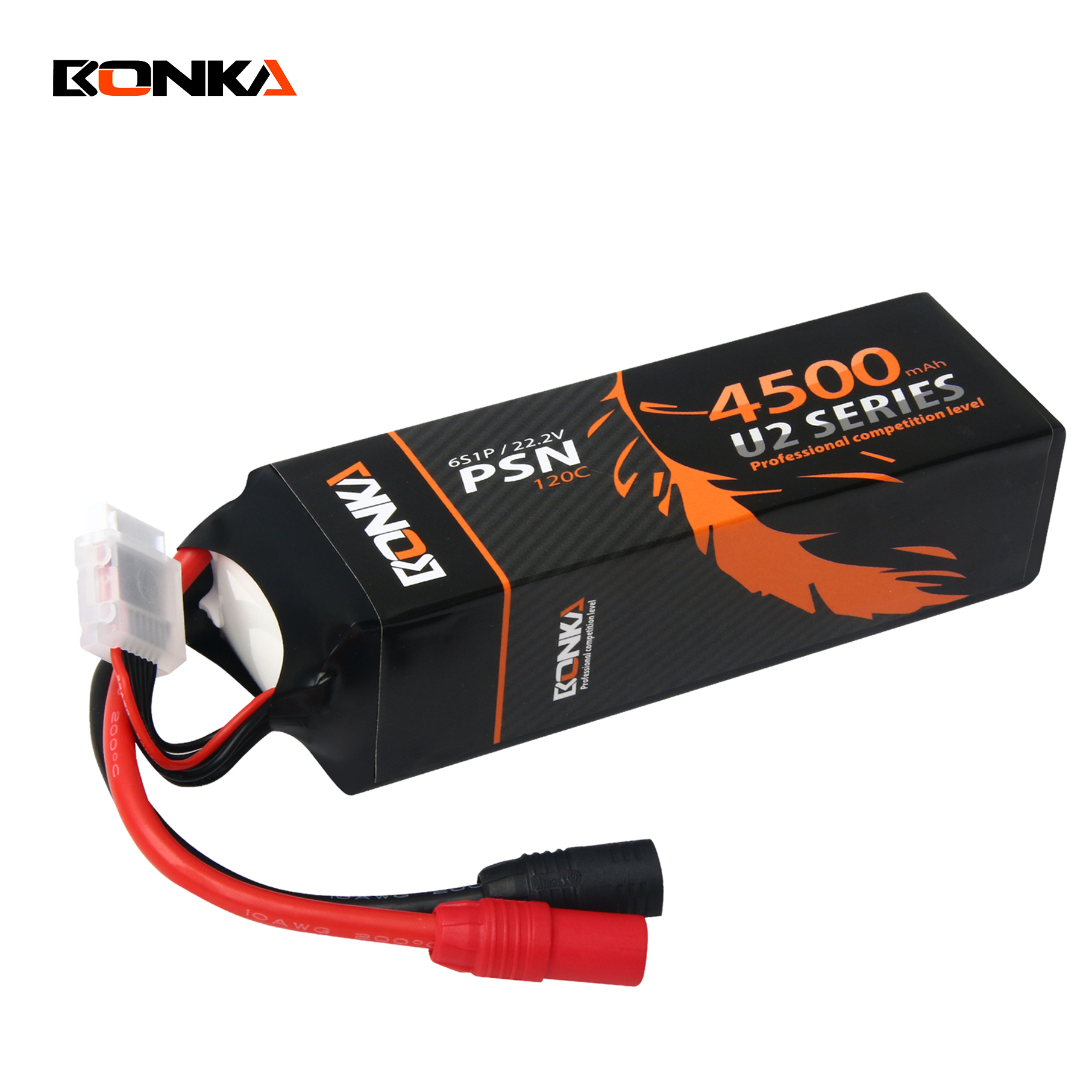 BONKA 4500mAh PSN 120C 6S1P LiPo Battery Pack perfect for FPV Cinelifter