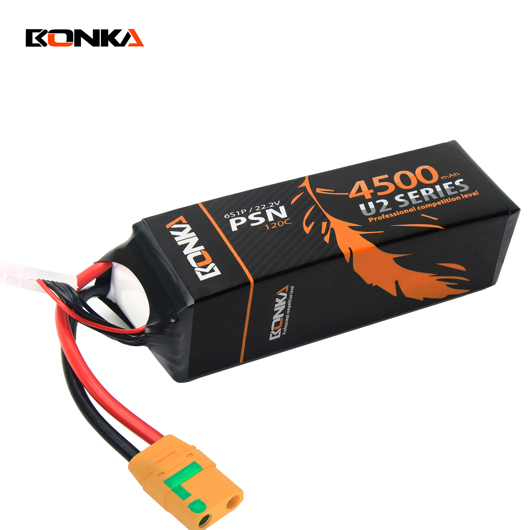 BONKA 4500mAh PSN 120C 6S1P LiPo Battery Pack perfect for FPV Cinelifter